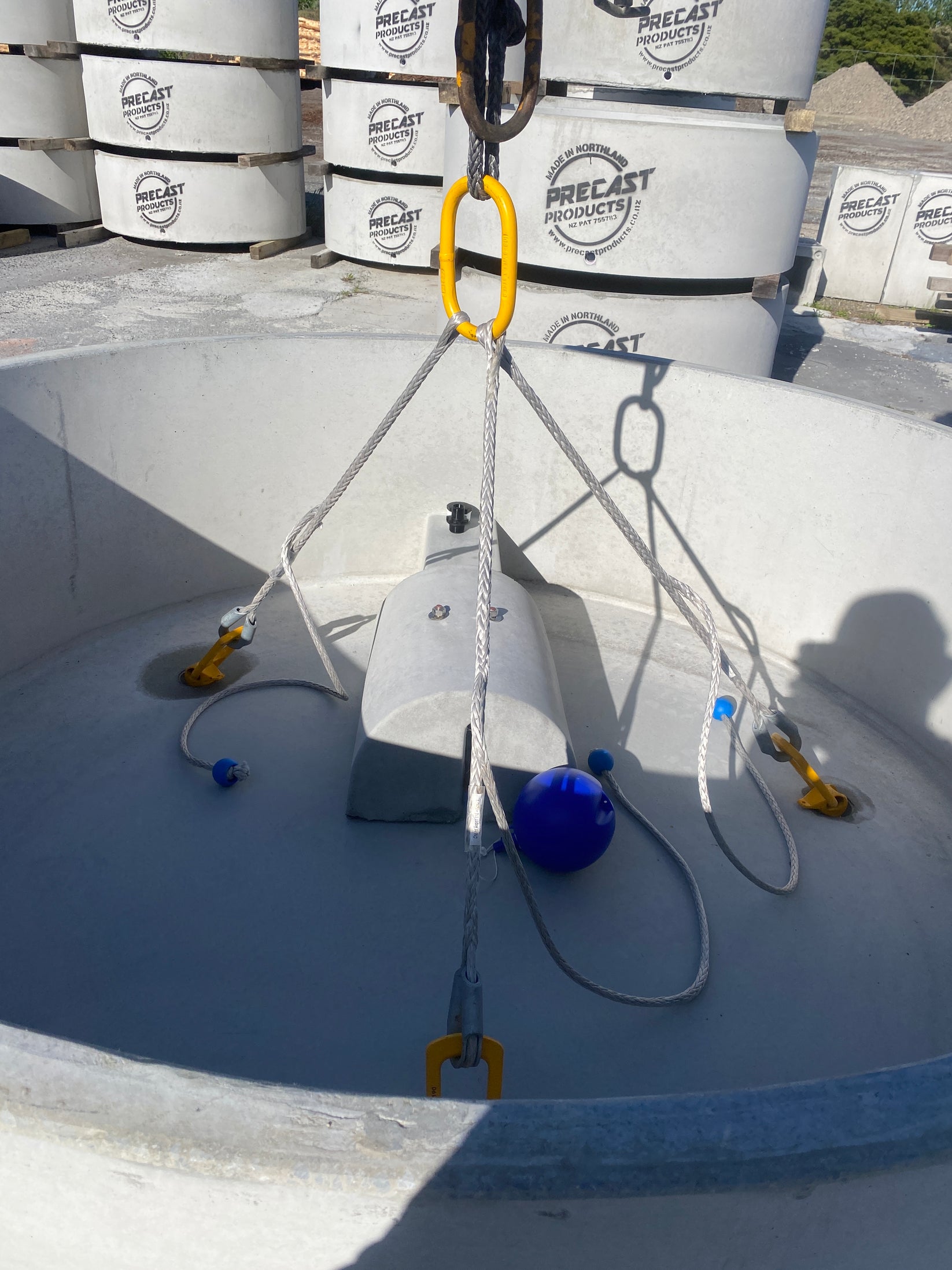 Dynema Fibre Line Trough Lifting Slings – Unique & Strong – Precast ...